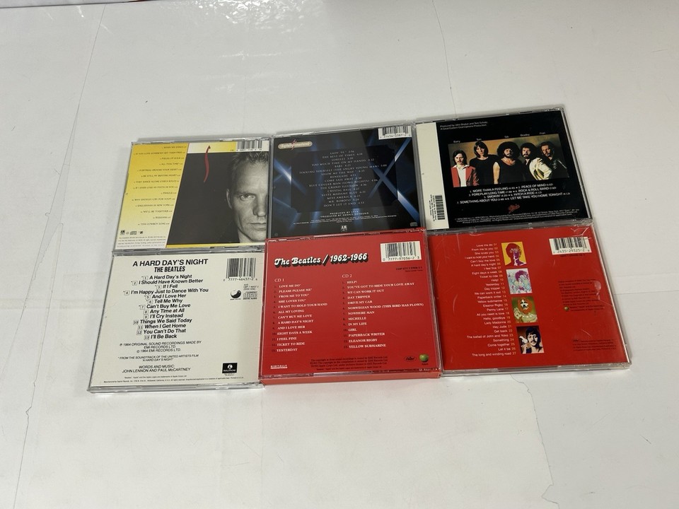 classic Rock Lot of 7 CDs - The Beatles, Sting, Styx, Boston | eBay