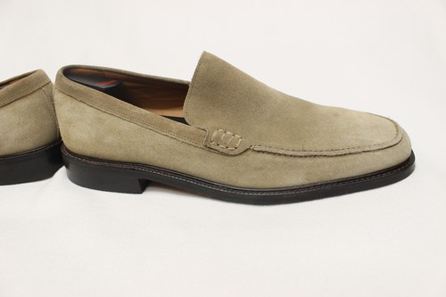 Bostonian first flex 2 Pod men size 11 M brown suede leather loafer ...