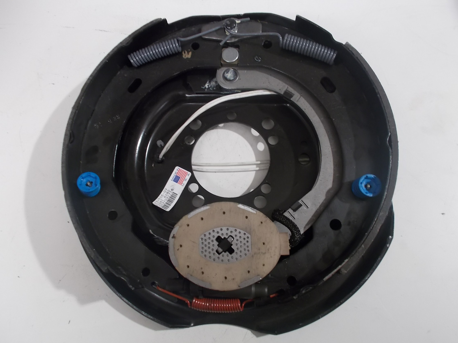 Dexter Right 12x2 4 & 5 Hole mounting Backing Plate Trailer Axle Brakes ...