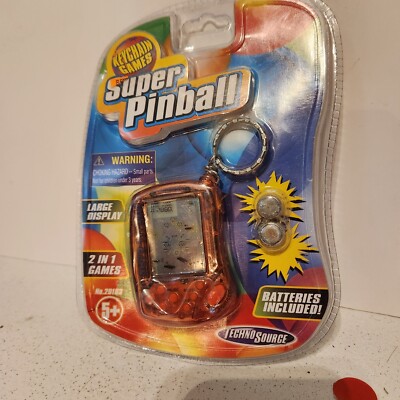 Super Pinball Electronic Keychain Game - 2005 - SEALED! | eBay