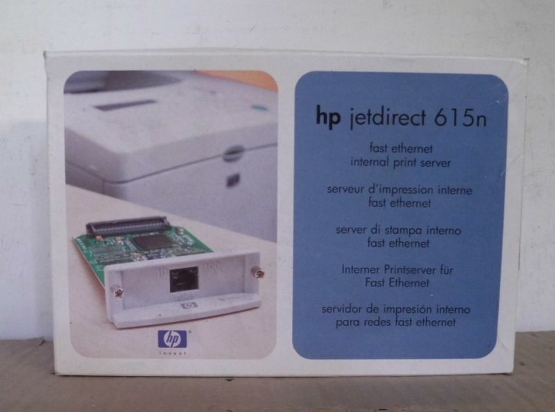 HP J6057A Netzwerkanbindung bis zu 4,5 MB/s jetdirect 615n Karton C | eBay