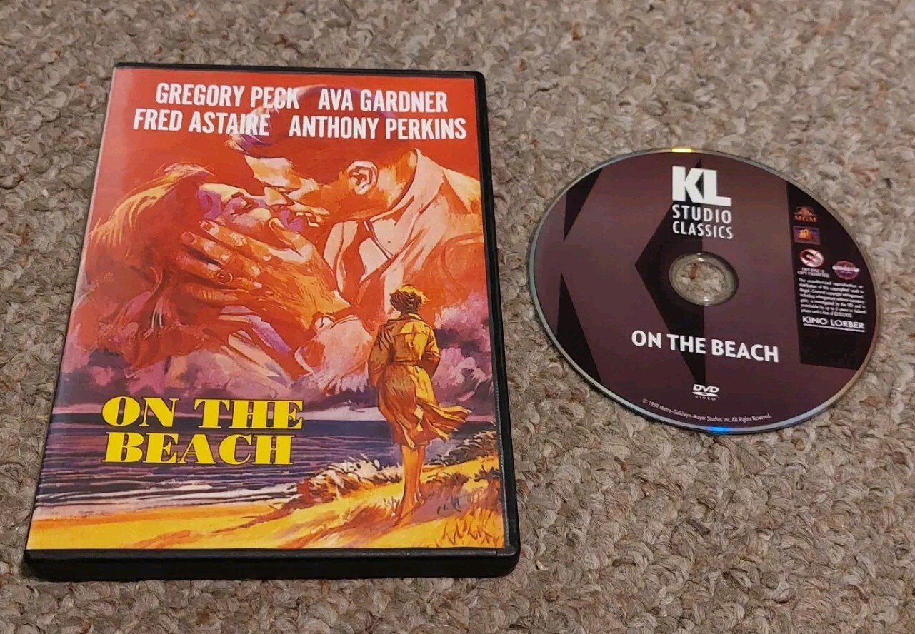 On the Beach (DVD, 1959) Gregory Peck Ava Gardner Fred Astaire Region 1 ...