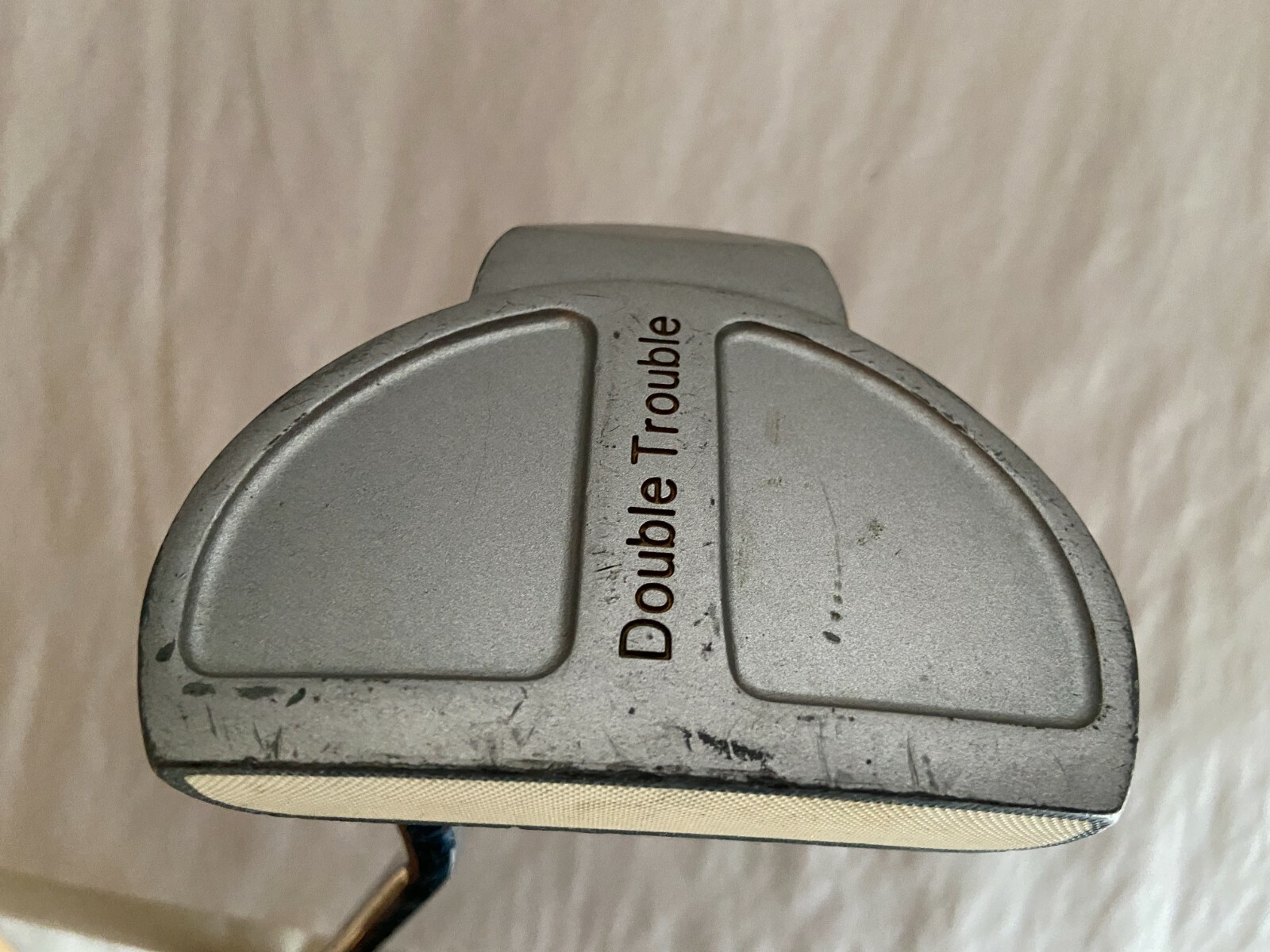 Vintage Two Ball DOUBLE TROUBLE PUTTER Steel Tour Blata Insert Putter ...