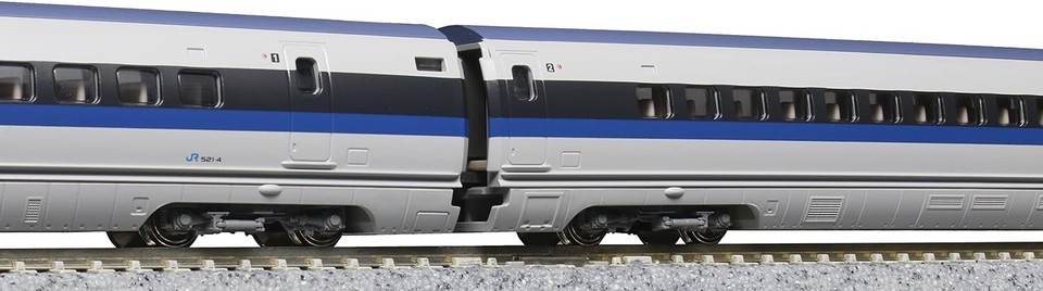 KATO N Gauge 10-1795 500 Series Shinkansen Nozomi 8-Car Expansion Set ...