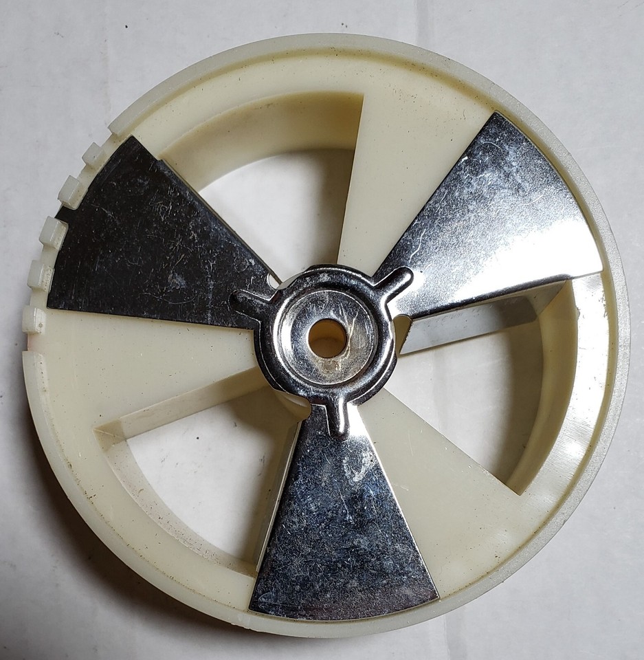 GUMBALL MACHINE PARTS--NEW--CANDY PRODUCT DISPENSING WHEEL & BRUSH ...