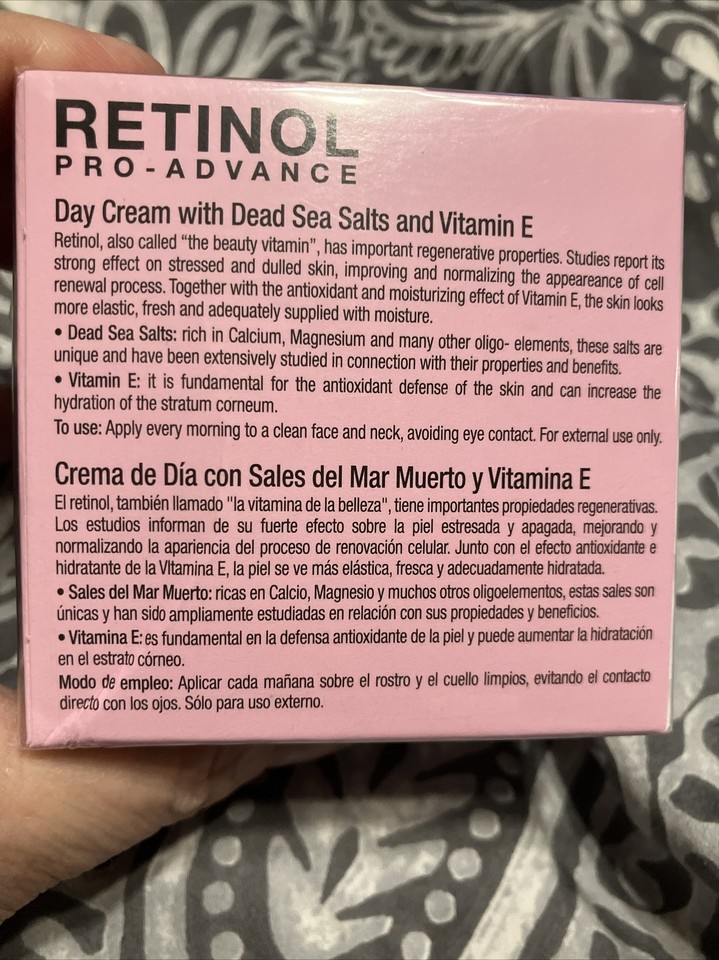 Delfanti Milano RETINOL PRO-ADVANCE DAY CREAM With Dead Sea Minerals ...