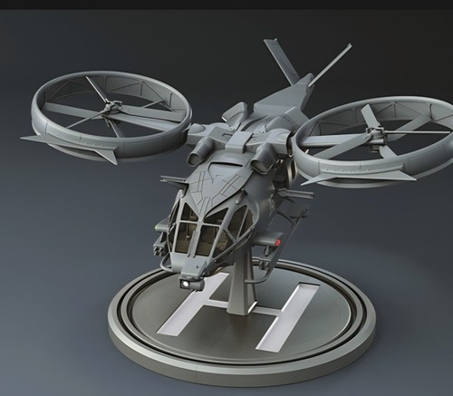 Avatar Aerospatiale SA-2 SamsonHeli Transport 1/32 Scale Model Kit 20 ...