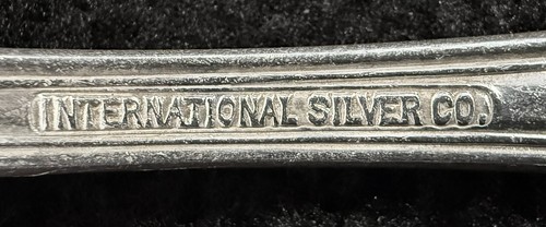 International Silver Company U.S. Navy USN Engraved Silverplate Serving ...
