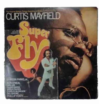 Curtis Mayfield - Super Fly soundtrack Vinyl LP Record 1972 Curtom CRS ...