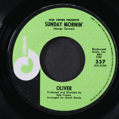 OLIVER: sunday mornin' CREWE 7" Single 45 RPM | eBay