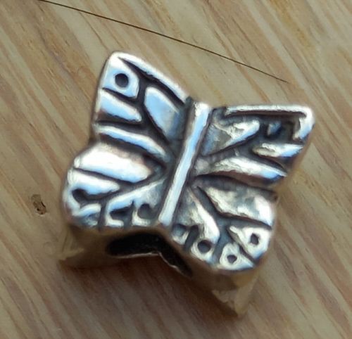 Genuine Trollbead Silver Butterfly Charm 925SLAA | eBay