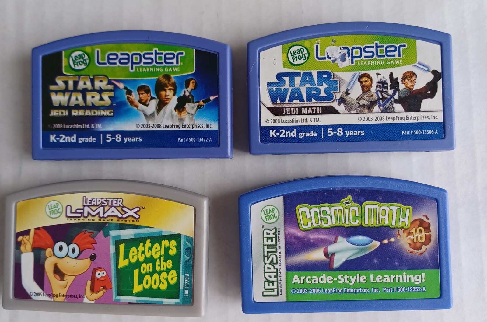 Leapfrog Leapster learning game sys Letters, Star Wars Math & Reading, Math READ | eBay