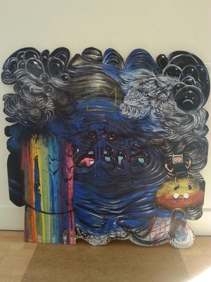 5x5 custom Hand Painted adventure time Graffiti piece | eBay