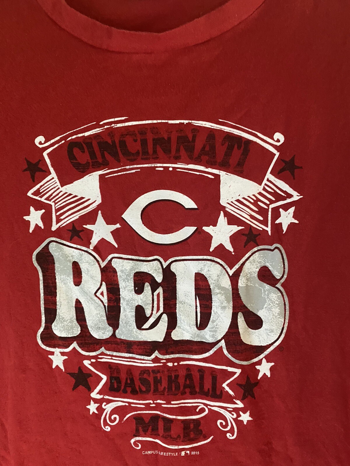 Cincinnati Reds Genuine MLB Merchandise- Womens Small Fitted | eBay