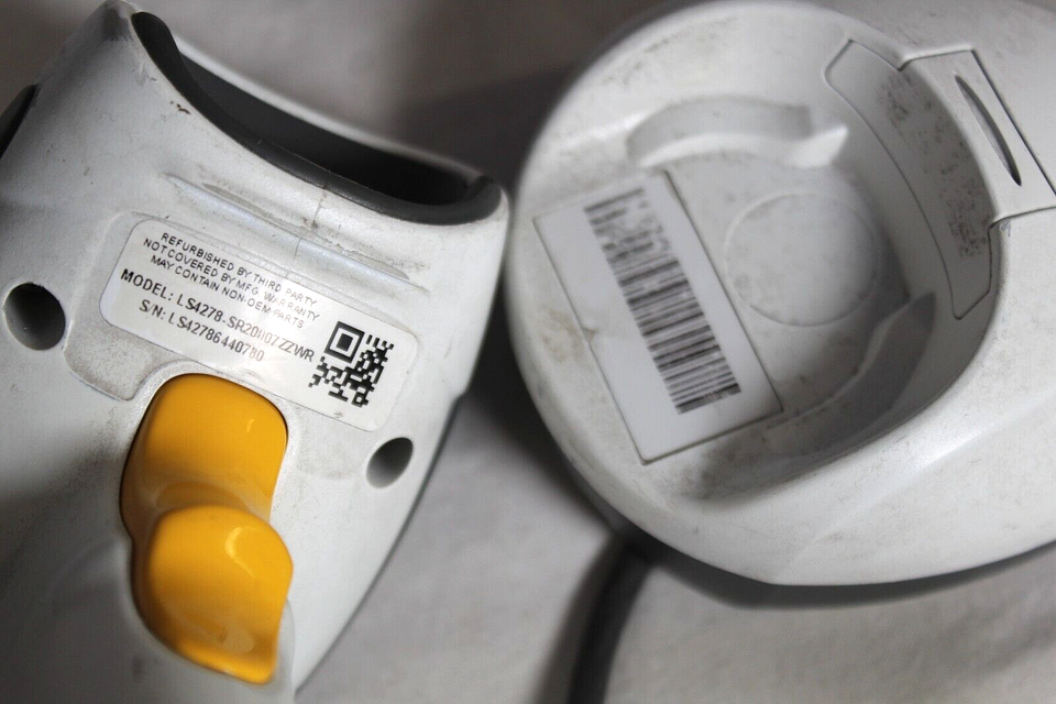Symbol Zebra LS4278-SR20007 ZZWR Wireless Barcode Scanner W/ Charger ...