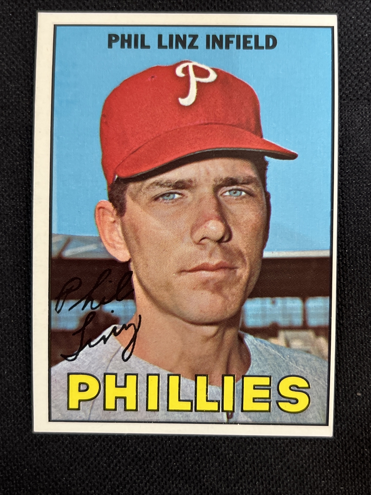 1967 Topps Phil Linz #14 EXMT Philadelphia Phillies *12 | eBay
