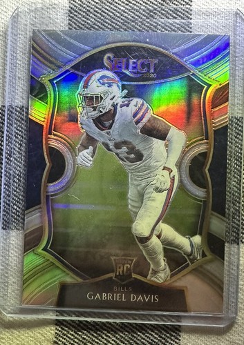2020 Panini Select Gabriel Davis Silver Concourse Level Rookie Card RC ...