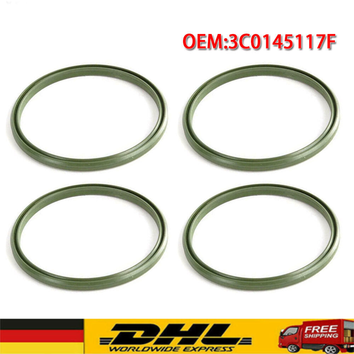 4x Turboschlauch Dichtung Ladeluftschlauch für AUDI/SEAT/SKODA /VW ...