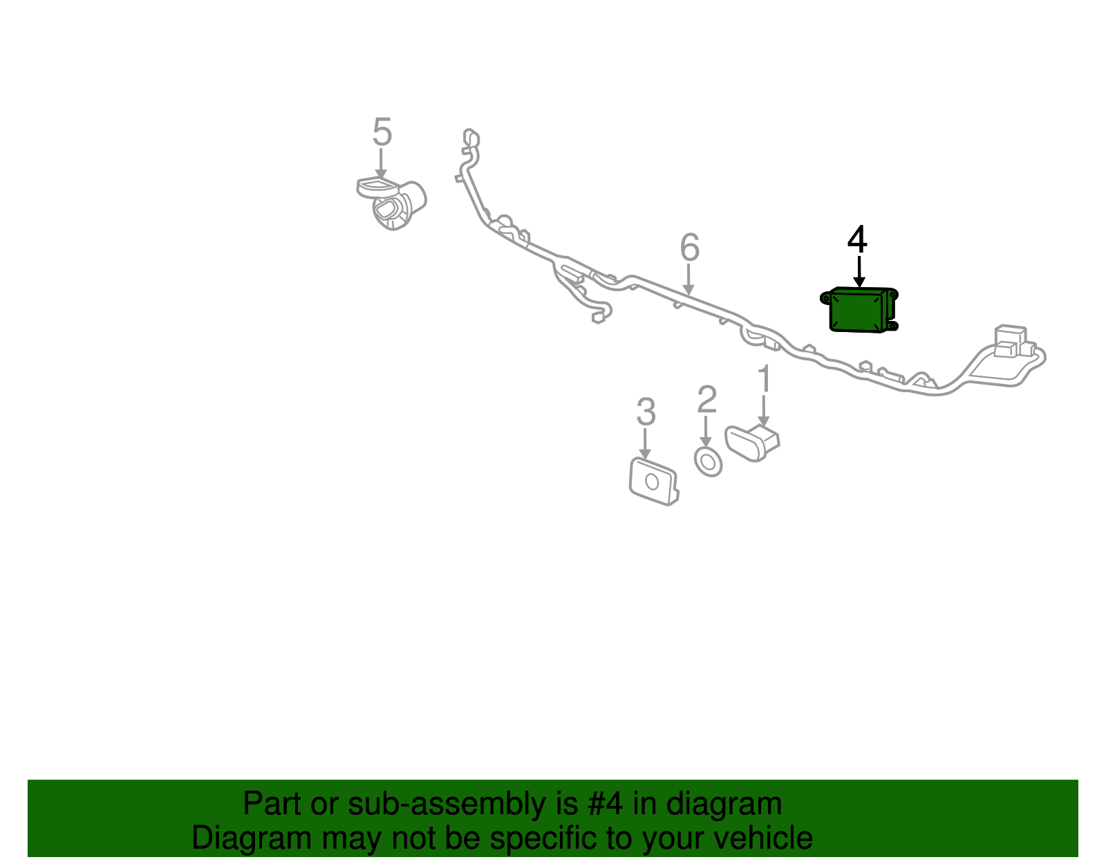 Genuine GM Object Sensor 84007647 General Motors for sale online | eBay