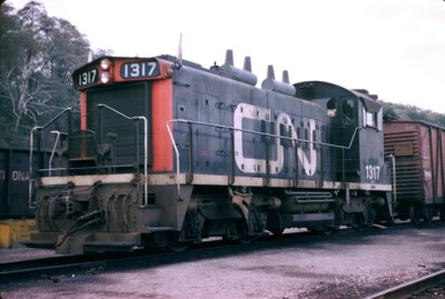 Canadian National (CNR) - SW1200 - #1317 - Original 35mm Slide. | eBay