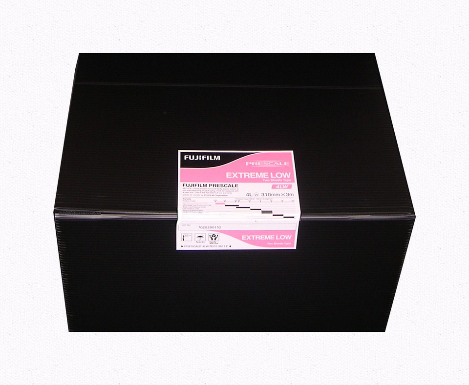 Fujifilm Prescale Extreme Low Pressure (4LW) - 7.2 – 28 PSI - 9.8 ft. x ...