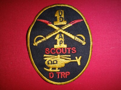 D Troop SCOUTS 1st Platoon 1st Air Cavalry Regiment DDAP Vietnam War ...