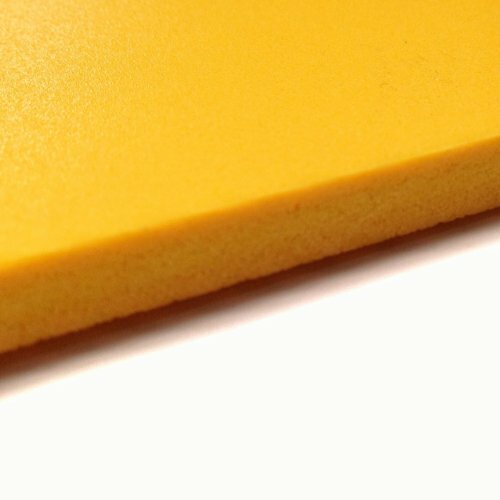 Yellow PVC Celtec Foam Board Sheet 12" x 24" x 3mm / 1/8" (.125") Thick ...