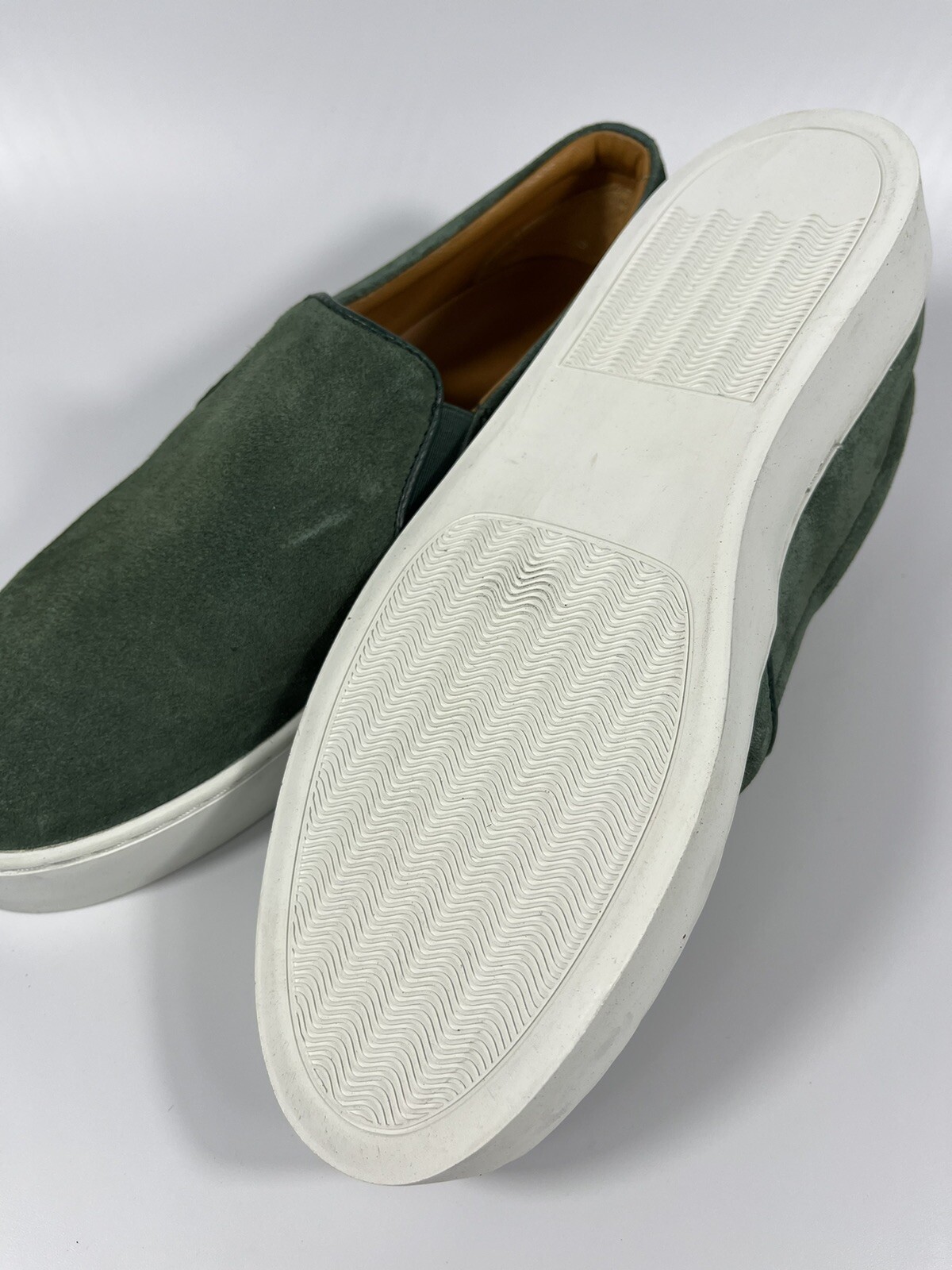 Sezane Womens THEO SNEAKERS Sea Green Slip on Shoes US SIZE 9 | eBay
