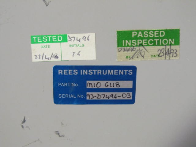 Rees Instruments MonoLight Optical Spectrum Analyzer - Model 6000 | eBay