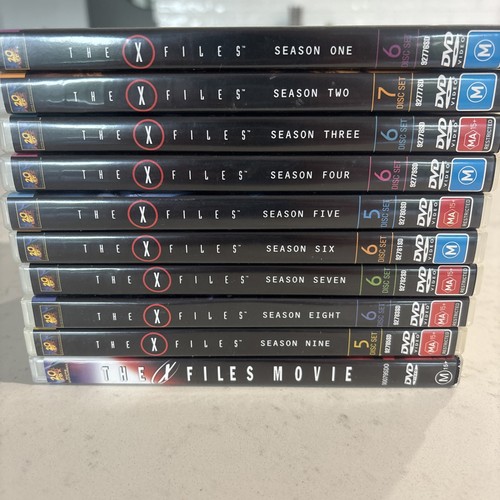The X-Files Complete Season 1 - 9 + The Movie - Region 4 DVD Box set TV ...