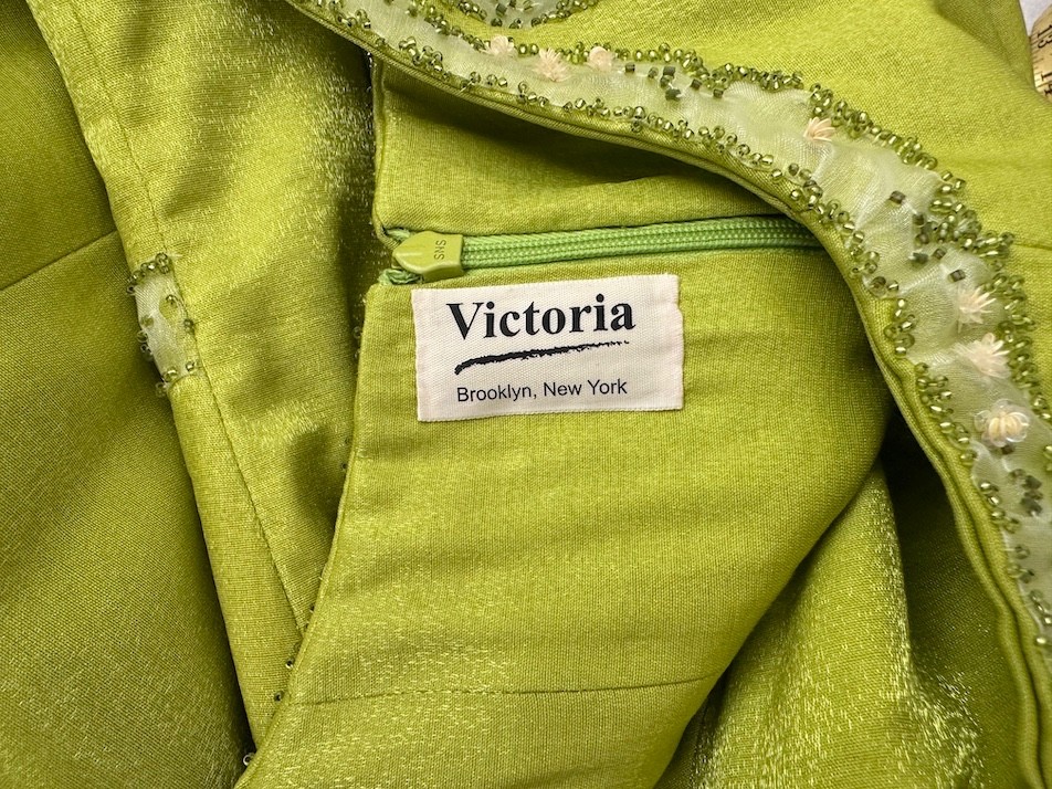 Victoria Green Dress Ball Wedding Party Size M | eBay