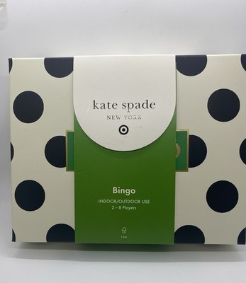 Kate Spade New York x Target Bingo Game Black/Cream/Green Limited ...