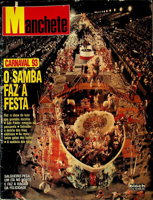 Manchete Magazine February 27 1993 Samba Fiesta | eBay