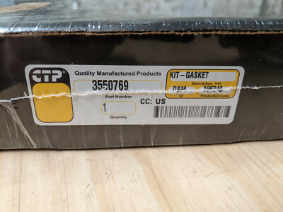 Single Cylinder Head Install Kit for Caterpillar 3508 CTP# 355-0769 Ref ...