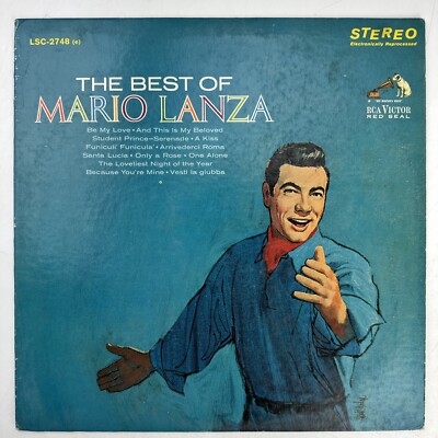 Mario Lanza The Best of LP Record Album Vinyl | eBay