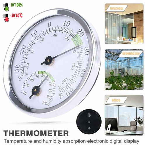 Household Analog Thermometer Hygrometer Temperature Humidity Monitor ...