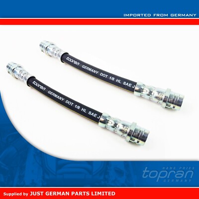 2X Rear Brake Hose Line Left / Right - Audi A1 A3 8L TT 8N - 6Q0611775B ...