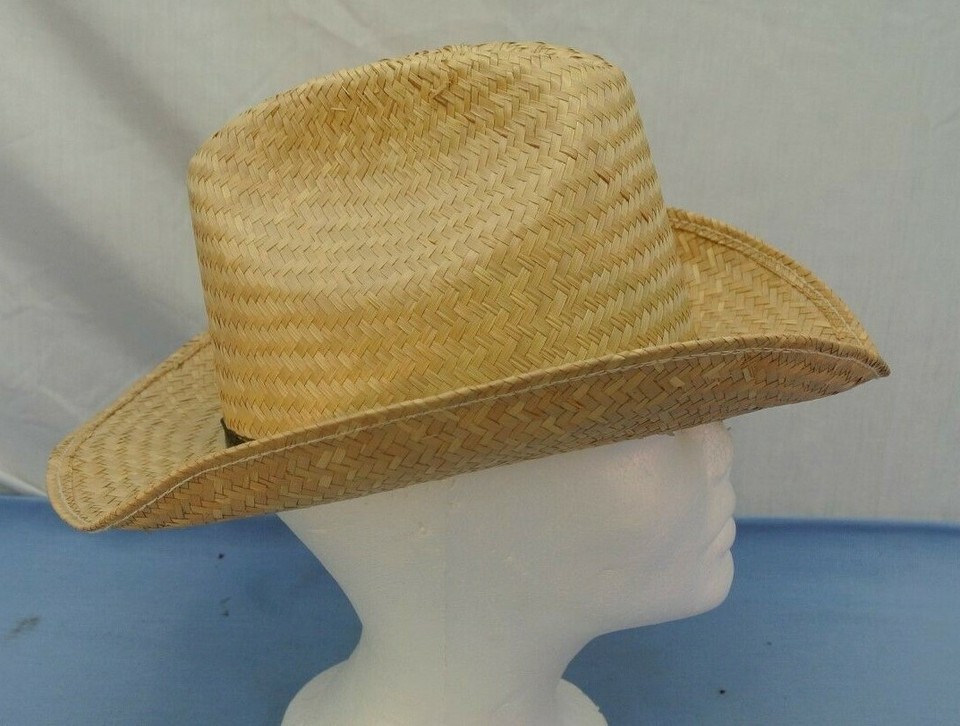 STRAW HAT, MADE IN MEXICO, SIZE 6-1/2 | eBay