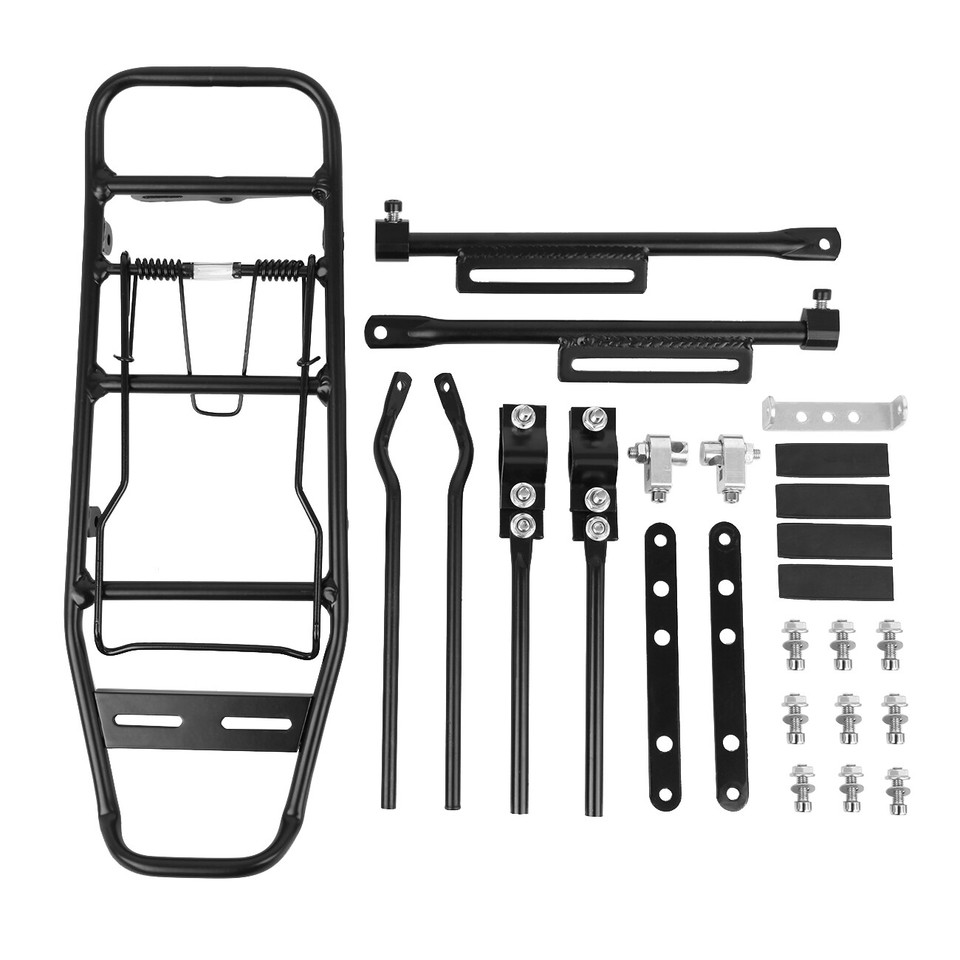 Bicycle Rear Rack Mountain Bike Carrier Bracket Luggage Pannier Cycle ...