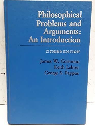 Philosophical Problems and Arguments: An Introduction 9780023251207| eBay