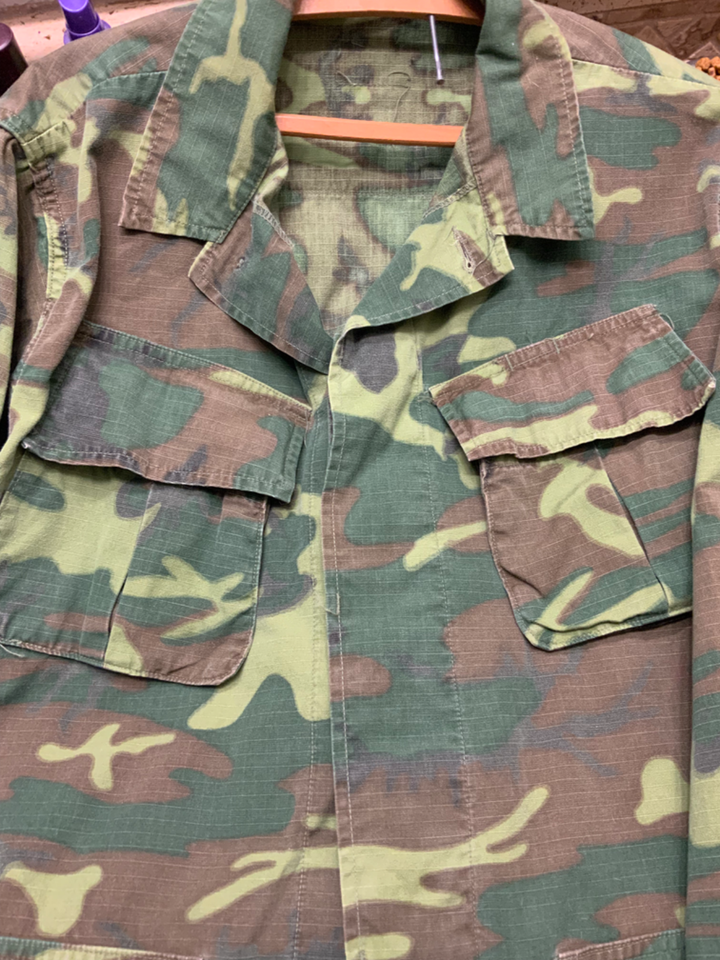 1969 ERDL Green Dominant Camouflage Man's Shirt/Jacket -ER2 | eBay