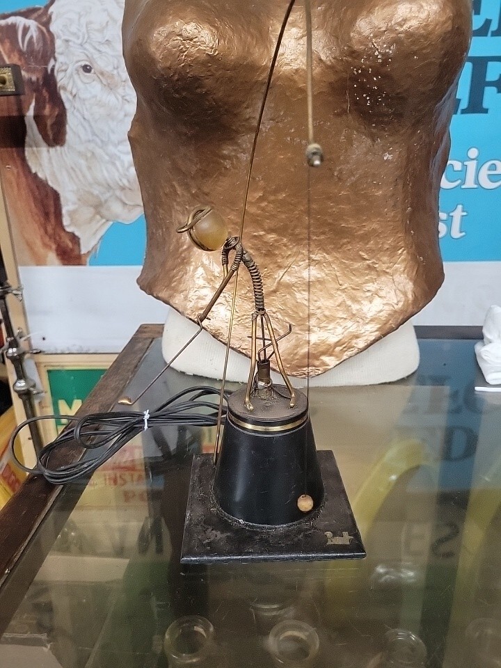 Vintage Gordon Bradt Electric Kinetic Art Golf Sculpture Works | eBay