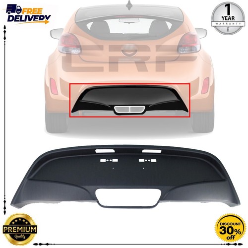Rear Lower Bumper Cover For 2012-2017 Hyundai Veloster Textured | eBay