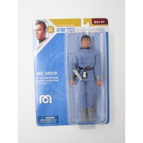 New Sealed 2021 Topps x Mego Mr. Spock Star Trek 8 Inches Action Figure ...