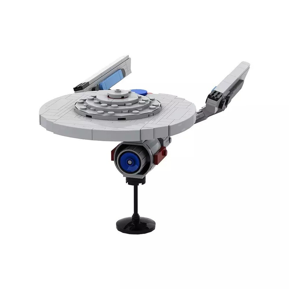 Star Trek USS Enterprise NCC-1701-A Starship Model 297 pcs MOC Building ...