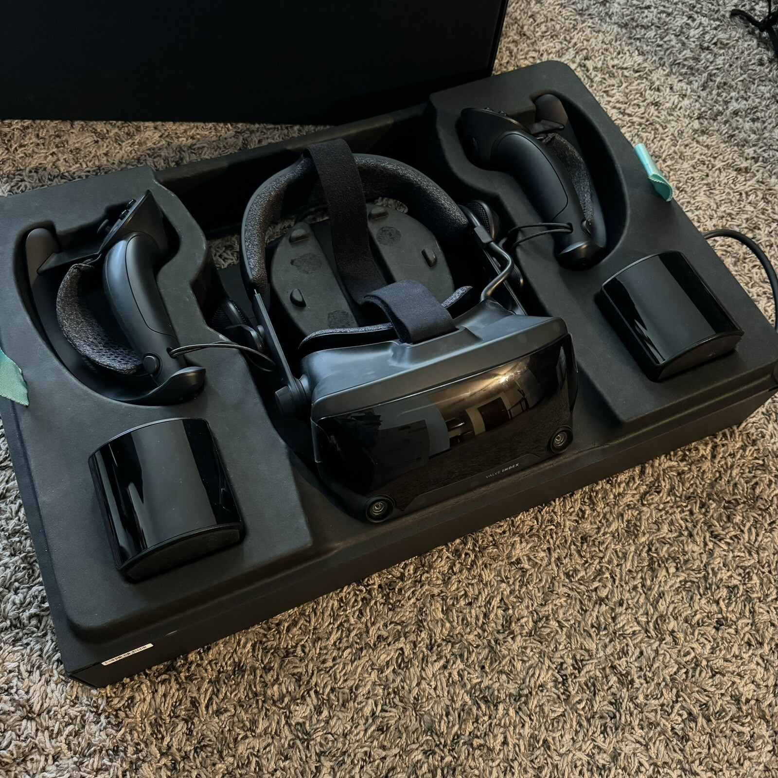 *USED* Valve Index PC And Console VR Headset Full Kit - Black | eBay