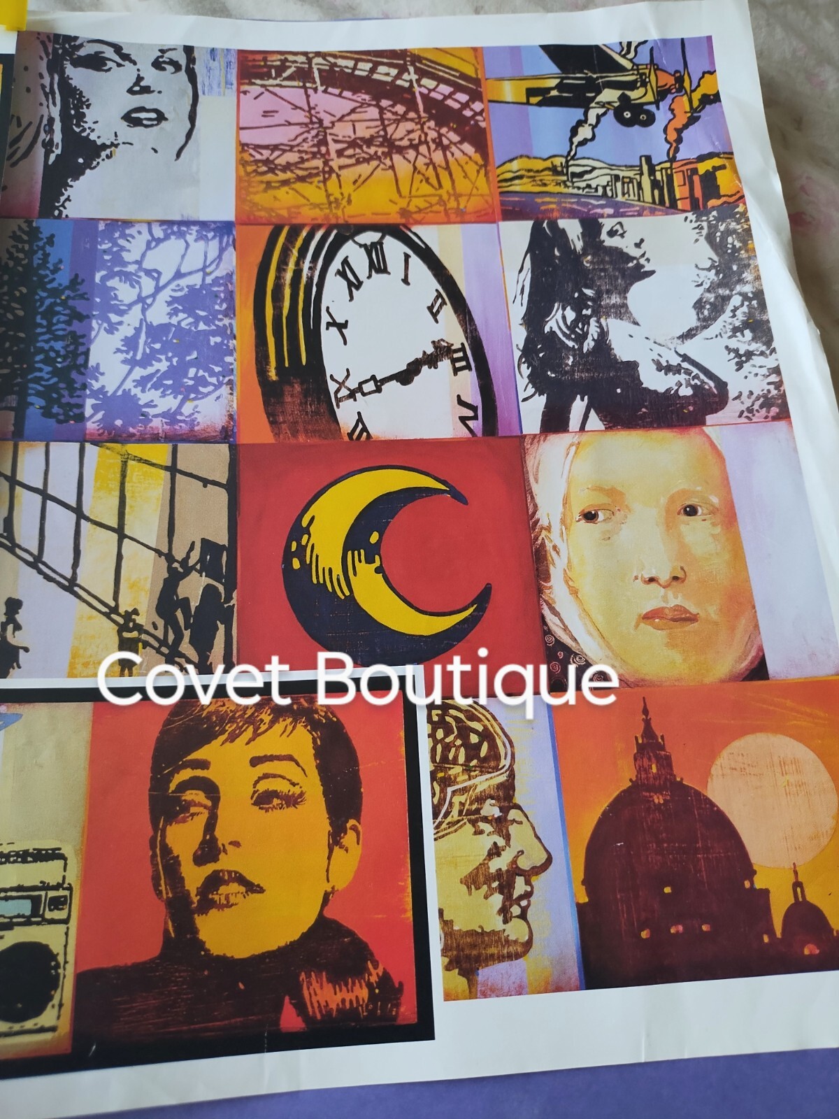 Mark Hobley Original Large Scale Modern Pop Art Painting Acrylic on ...