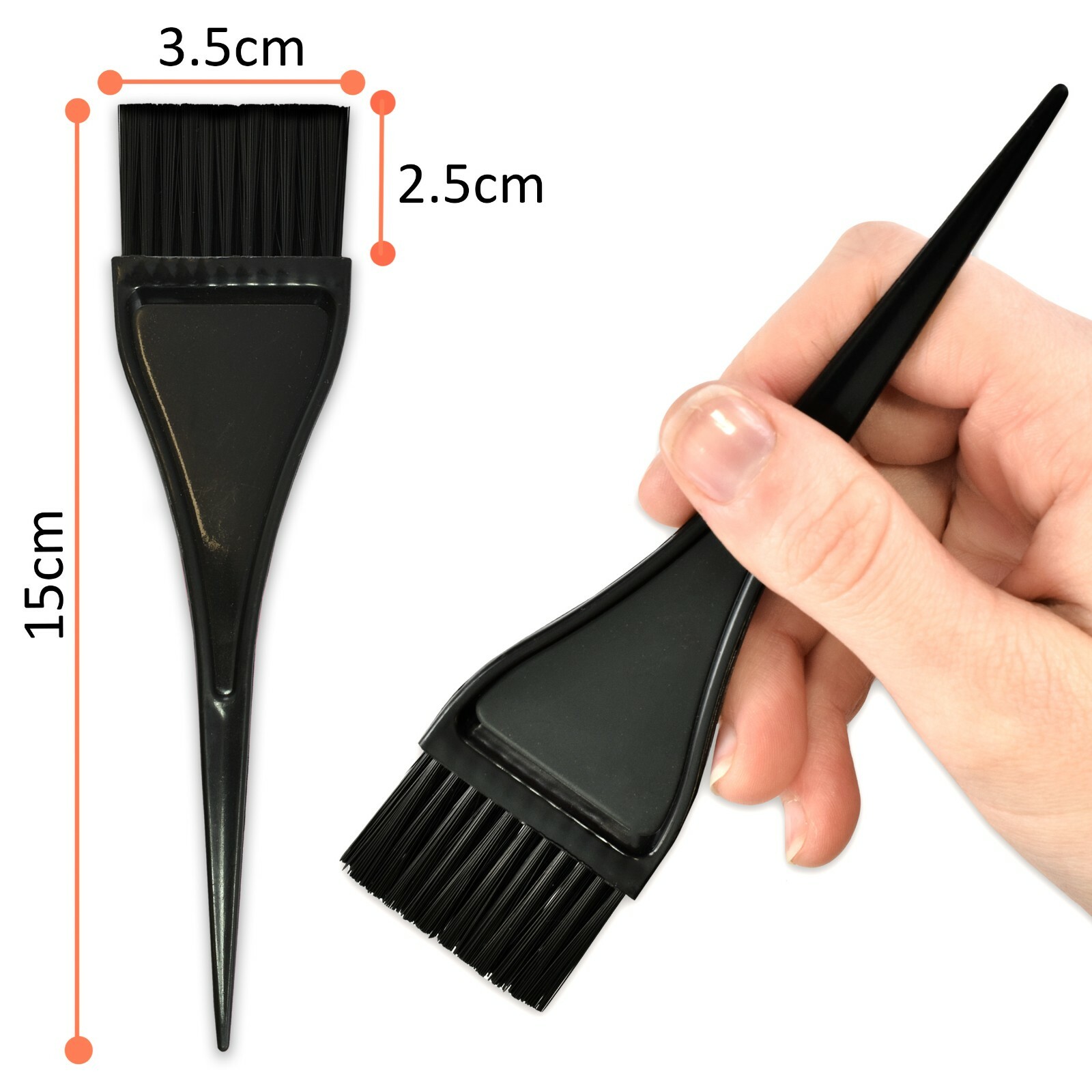 TINTING BRUSH Hairdresser Hair Dye Root Colouring Salon Bleach ...