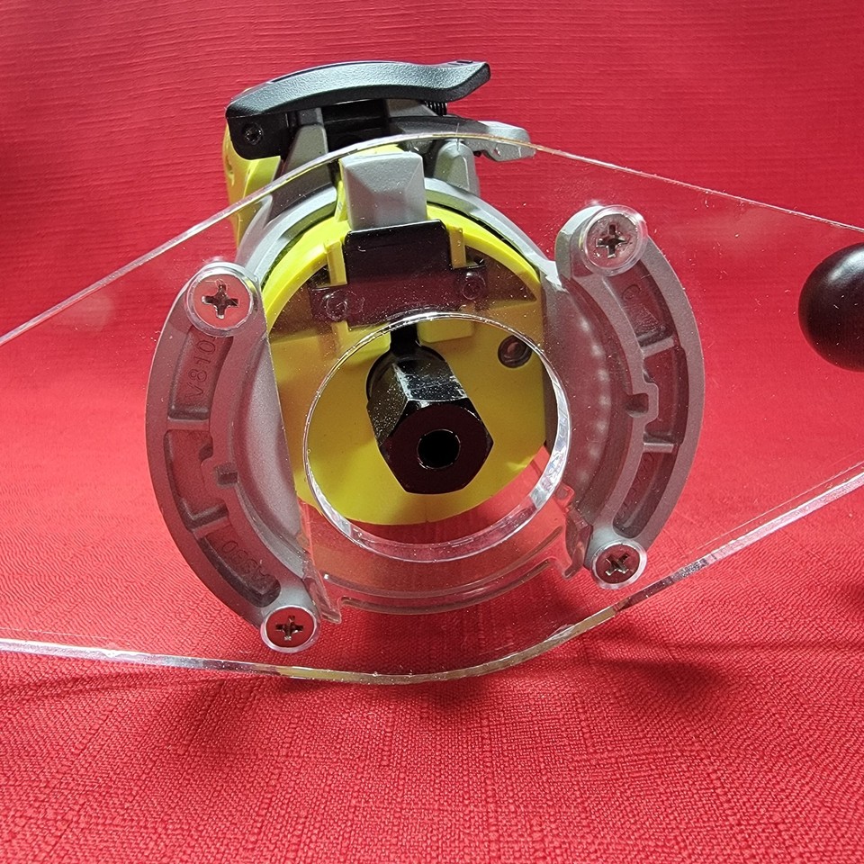 Ryobi Compact Trim Router Clear Precision Base Plate -Woodwork-Pattern ...