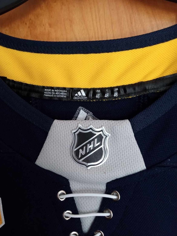 Adidas Buffalo Sabres Alexander Nylander Jersey Navy Blue Size 46 | eBay
